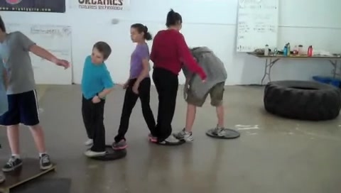 Cross The Swamp CrossFit Team Building Game